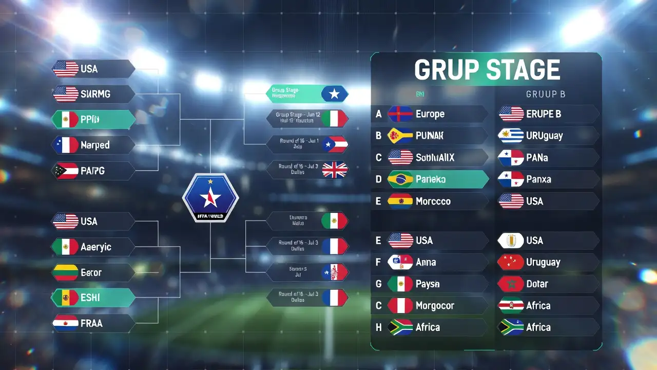 USA World Cup 2026 Group and Opponents
