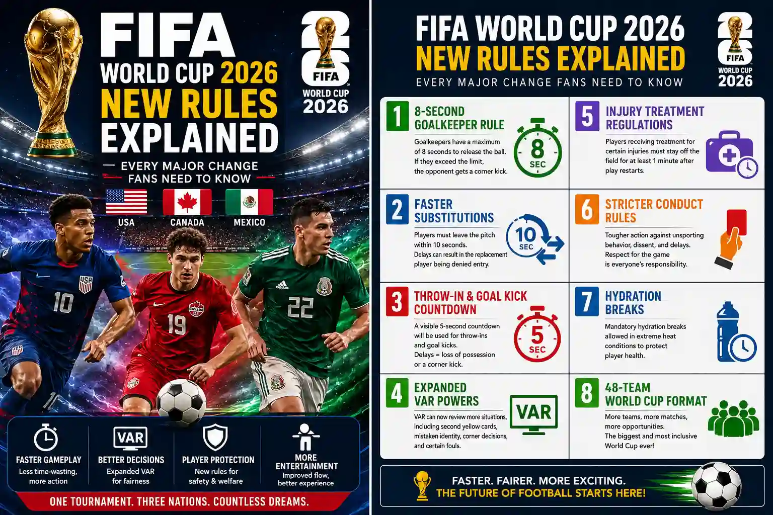 FIFA World Cup 2026 New Rules Explained